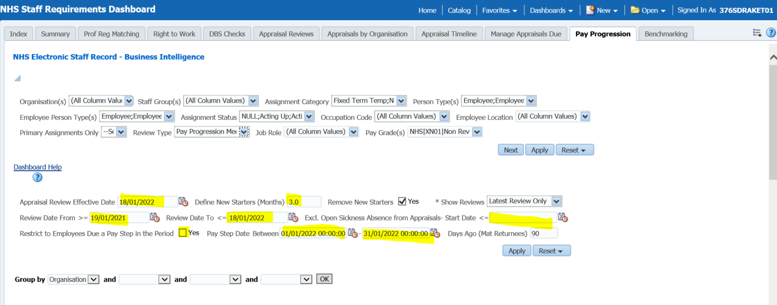 Pay progression procedure – Rotherham Doncaster and South Humber NHS ...