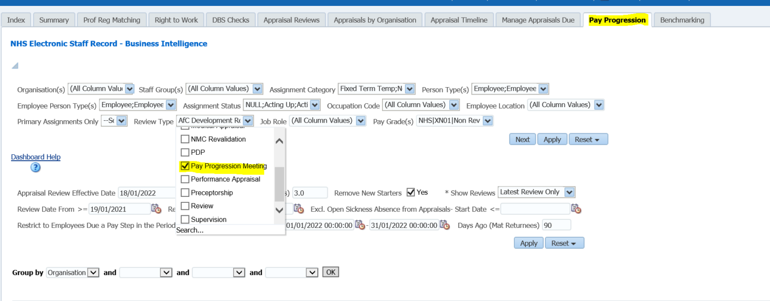 Pay progression procedure – Rotherham Doncaster and South Humber NHS ...