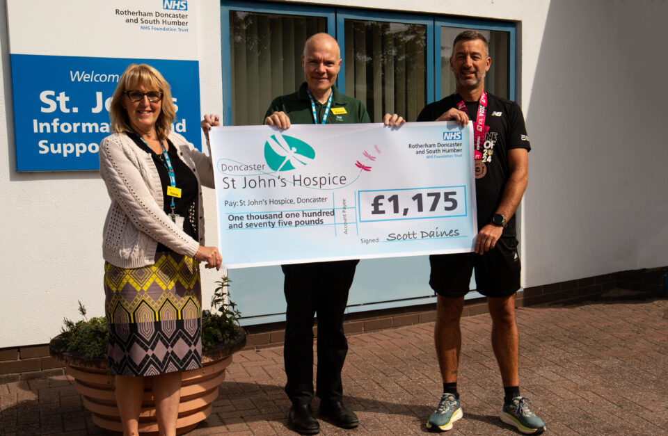 London marathon runner raises funds for hospice charity – Rotherham ...